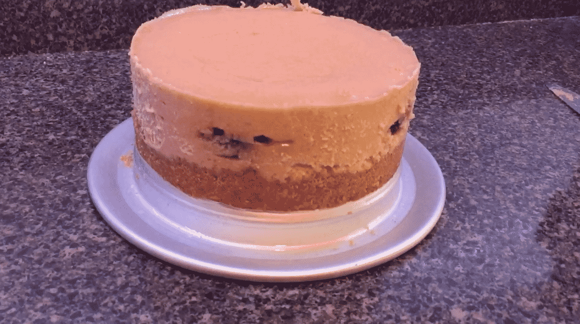 Instant Pot Peanut Butter Fudge Ripple Cheesecake - Pressure Luck Cooking