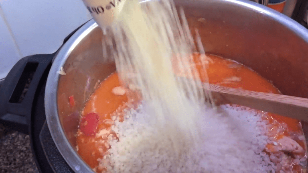 Instant Pot Paella - Pressure Luck Cooking