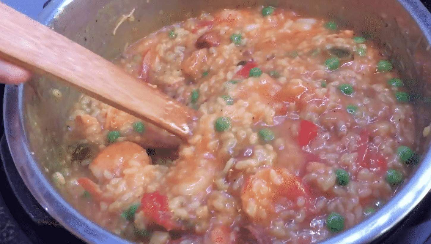 Instant Pot Paella - Pressure Luck Cooking