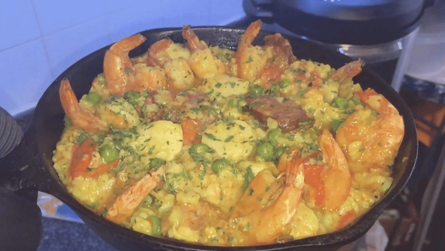 Instant Pot Paella - Pressure Luck Cooking