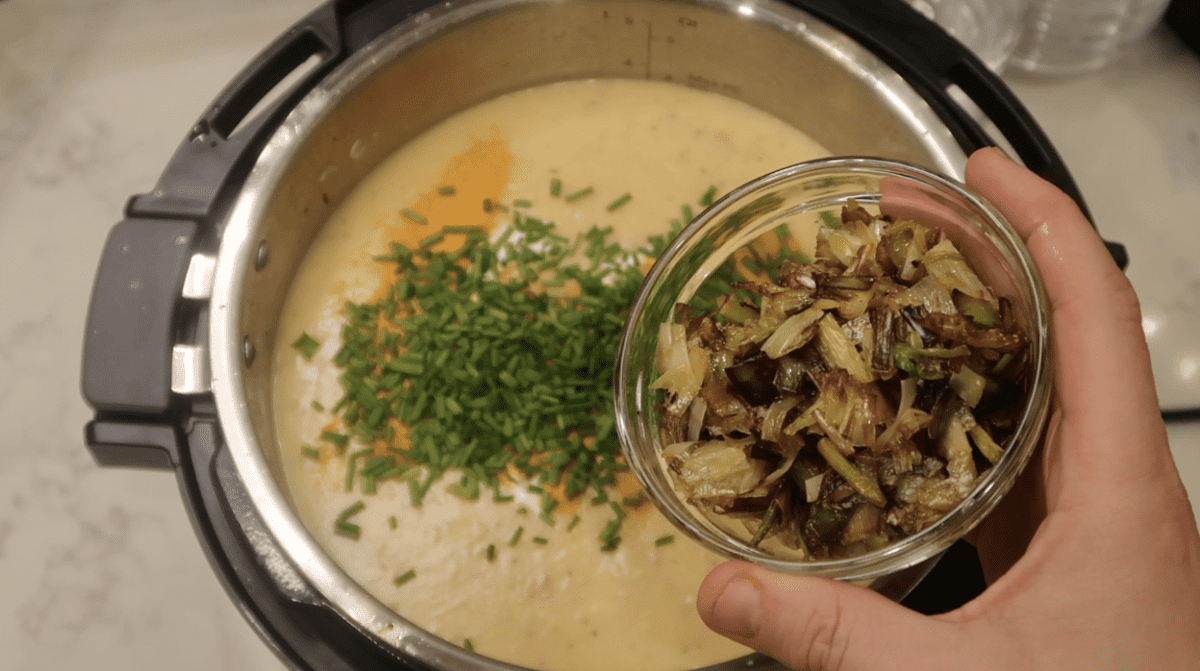 Instant Pot Potato Leek Soup - Pressure Luck Cooking