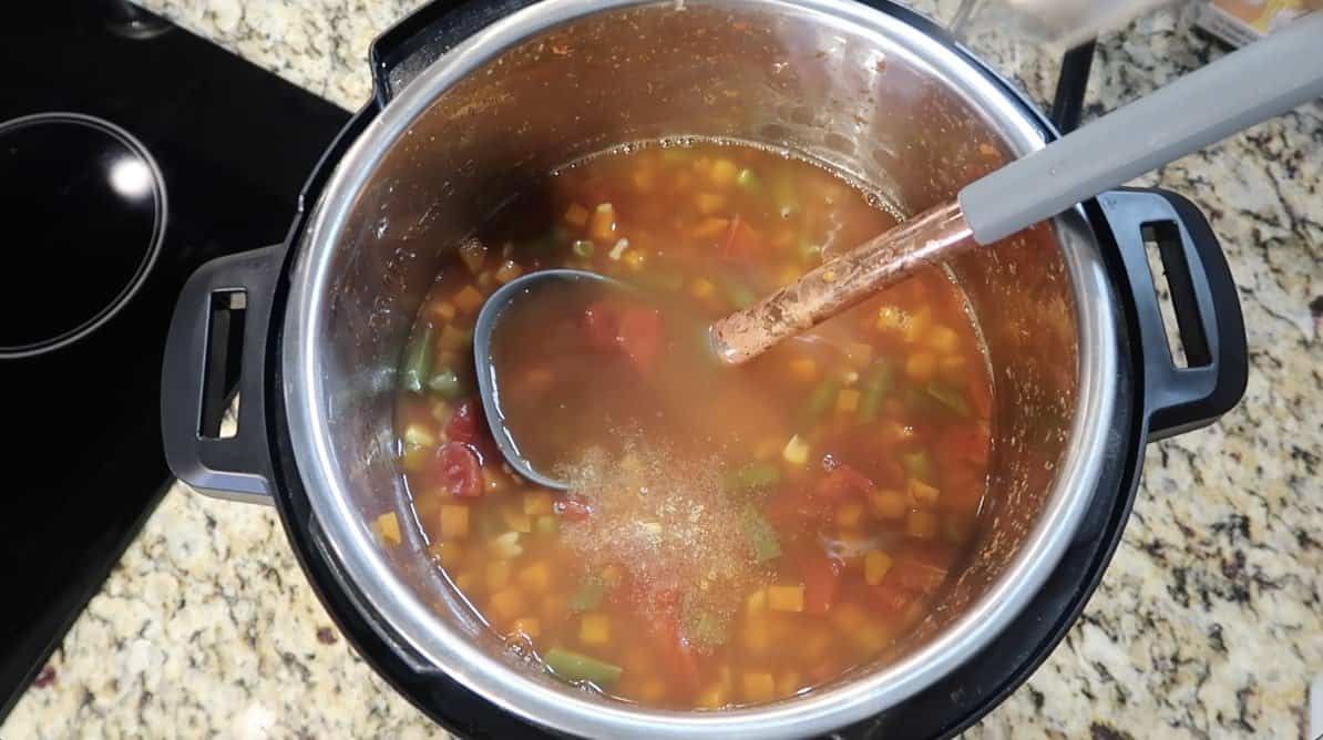 Instant Pot Alphabet Soup - Pressure Luck Cooking