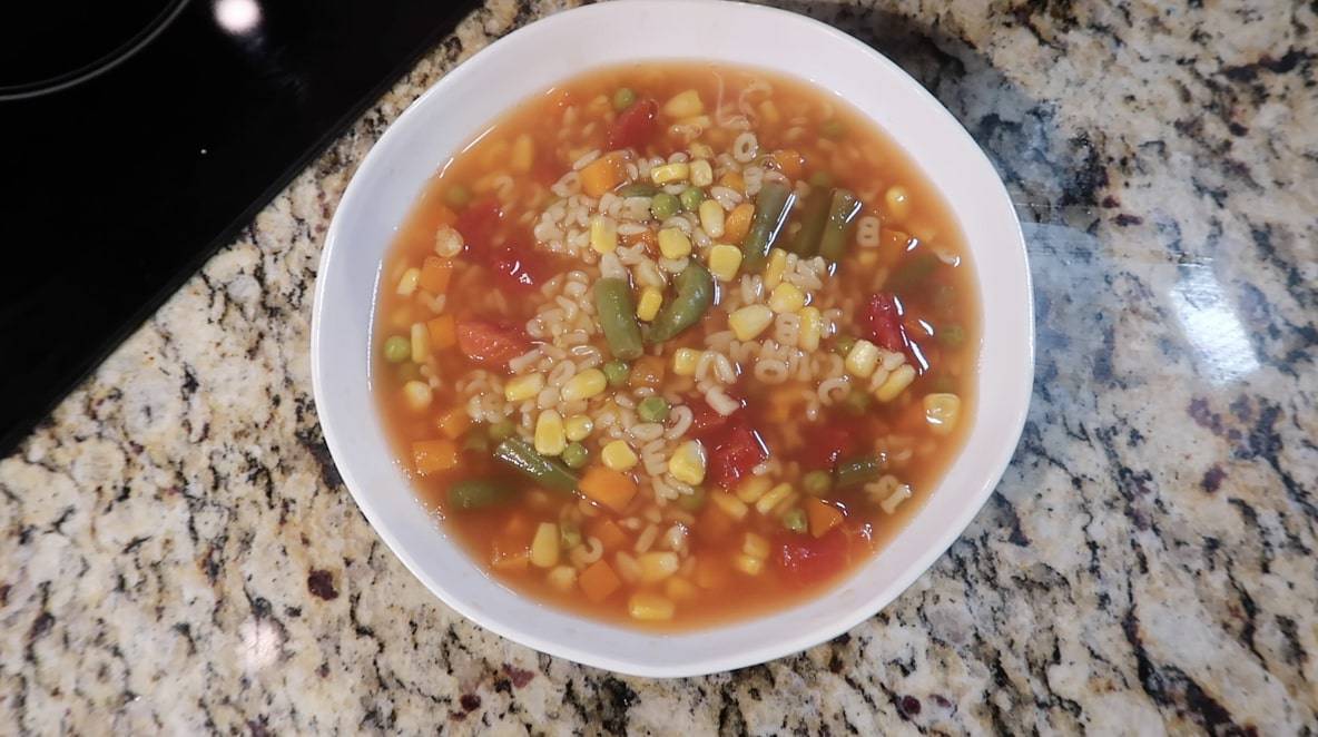 Instant Pot Alphabet Soup - Pressure Luck Cooking