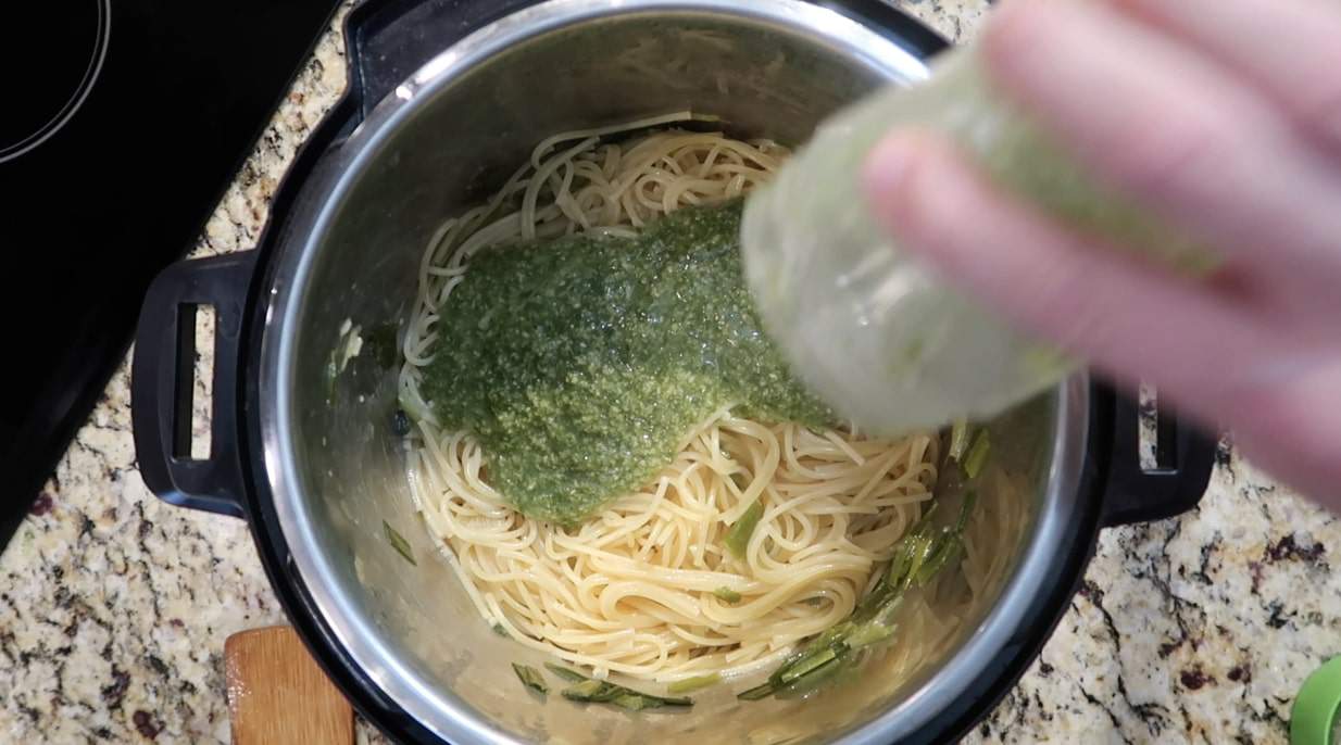 Instant Pot Ginger-Scallion Noodles (Cantonese Pesto) - Pressure Luck ...