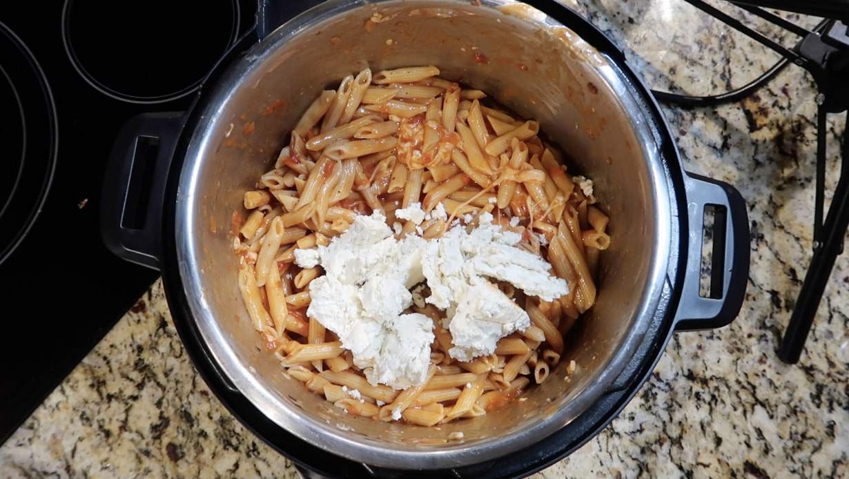 Instant Pot Penny Penne (Budget Pasta) - Pressure Luck Cooking