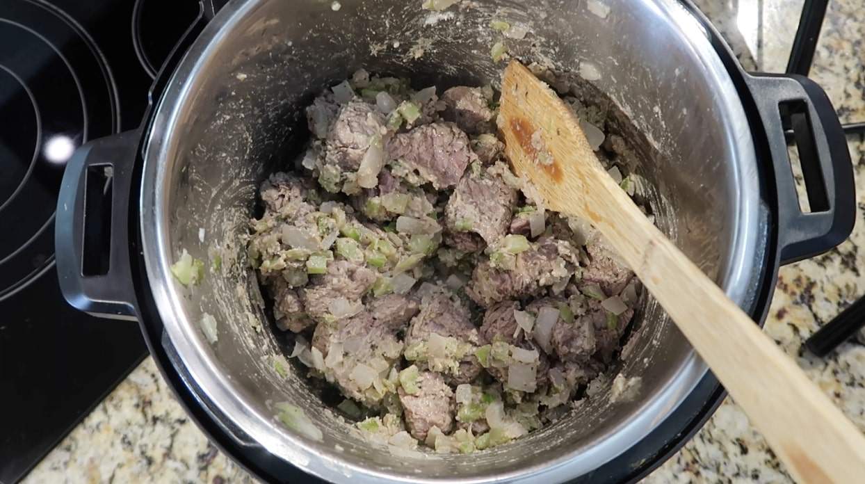 Instant Pot White Beef Stew - Pressure Luck Cooking