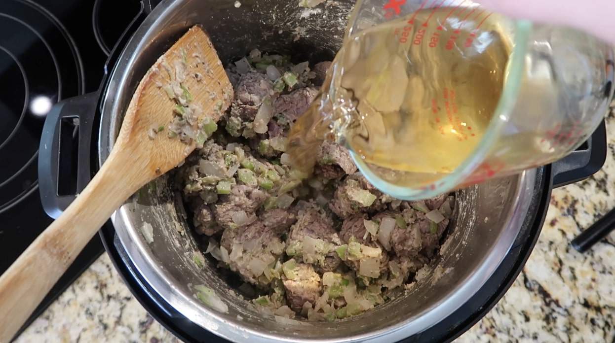 Instant Pot White Beef Stew - Pressure Luck Cooking