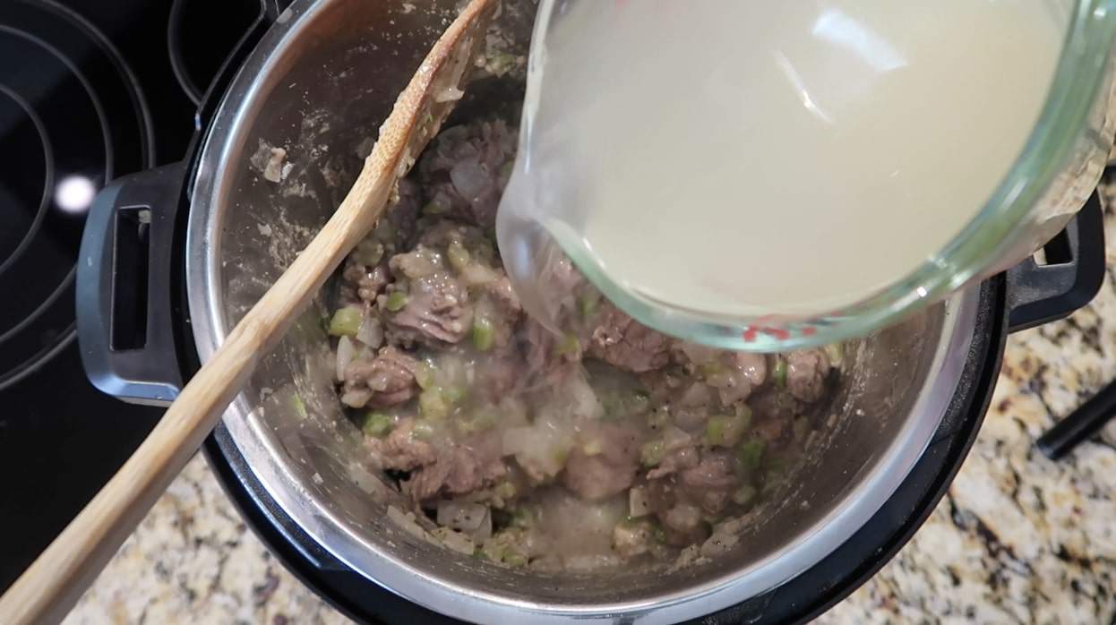 Instant Pot White Beef Stew - Pressure Luck Cooking