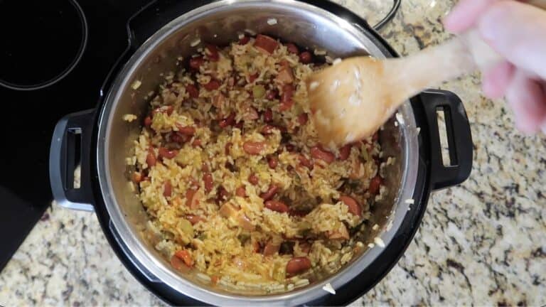 Instant Pot Red Beans & Rice - Pressure Luck Cooking