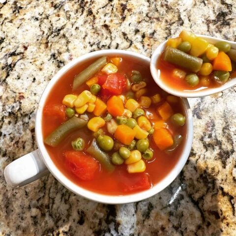 Five Dollar Vegetable Soup - Pressure Luck Cooking