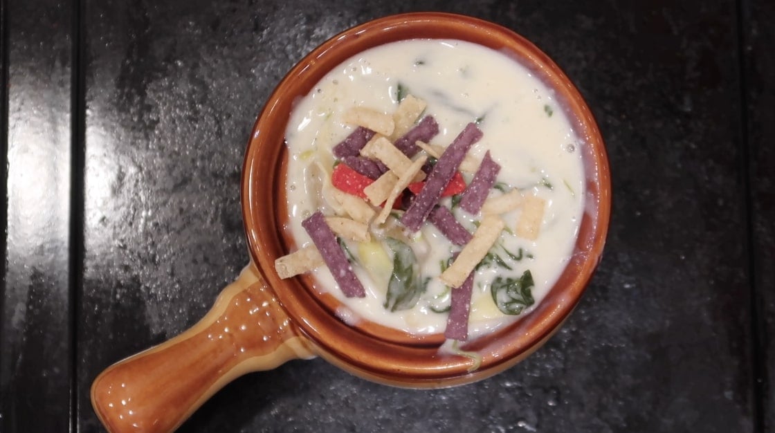 Instant Pot Spinach & Artichoke Chowder - Pressure Luck Cooking