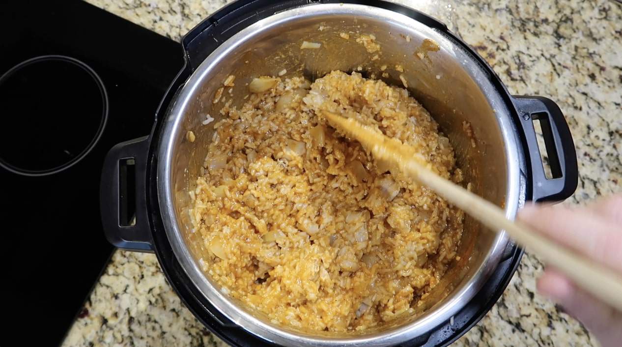 Instant Pot Nashville Hot Chicken & Rice - Pressure Luck Cooking