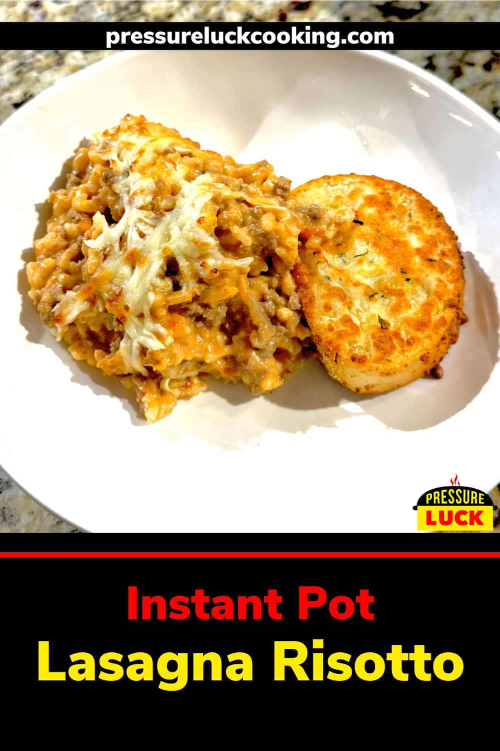 Instant Pot Lasagna Risotto - Pressure Luck Cooking