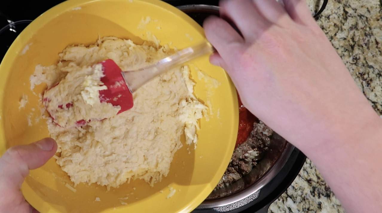 Instant Pot Lasagna Risotto - Pressure Luck Cooking