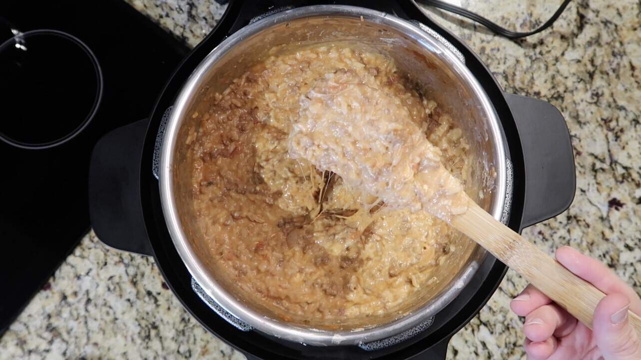 Instant Pot Lasagna Risotto - Pressure Luck Cooking