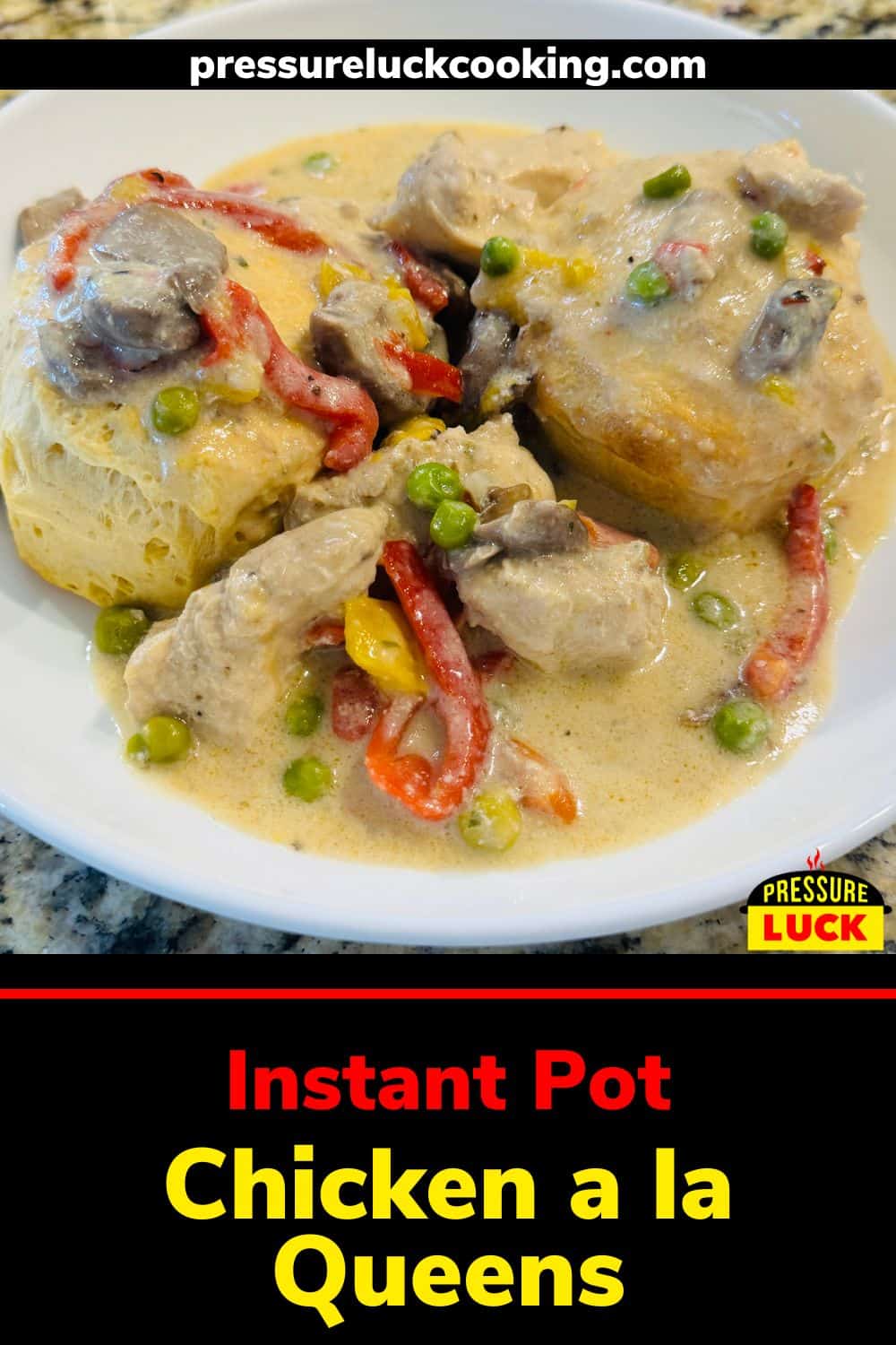 Instant Pot Chicken a la Queens - Pressure Luck Cooking